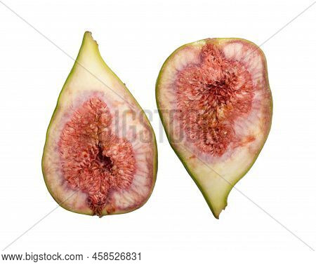 Fig Cut Half. Fresh Image & Photo (Free Trial) | Bigstock