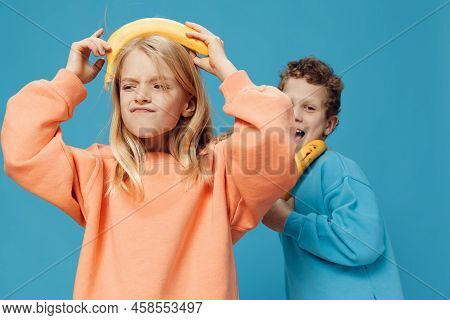 Funny Happy Kids Stand Image & Photo (Free Trial) | Bigstock