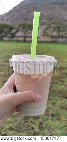 Cup Cold Coffee Land Image & Photo (Free Trial) | Bigstock