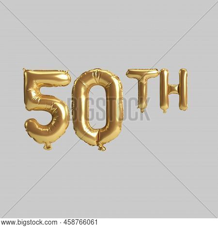 3d Illustration 50th Image & Photo (Free Trial) | Bigstock