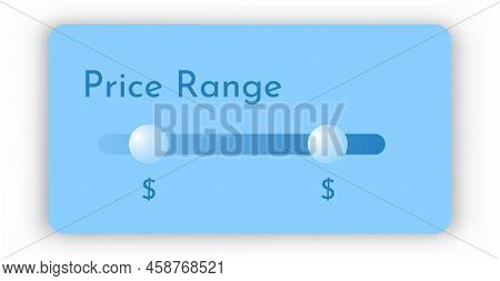 Price Range Filter Vector & Photo (Free Trial) | Bigstock