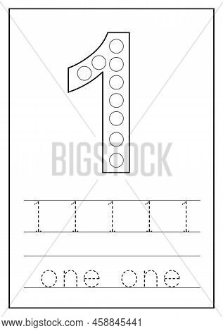 Dot Dot Numbers Kids Vector & Photo (Free Trial) | Bigstock