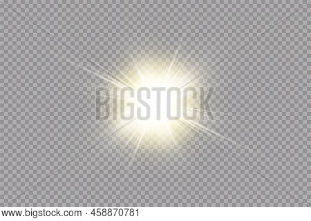 Bright Shining Sun Vector & Photo (Free Trial) | Bigstock
