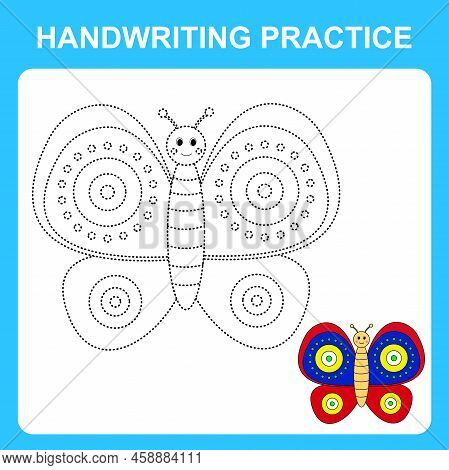 Handwriting Practice Vector & Photo (Free Trial) | Bigstock