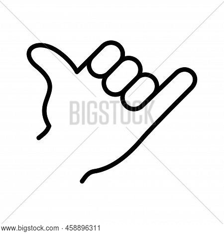 Call Me Hand Icon. Vector & Photo (Free Trial) | Bigstock
