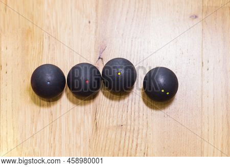 Black Squash Balls Image & Photo (Free Trial) | Bigstock