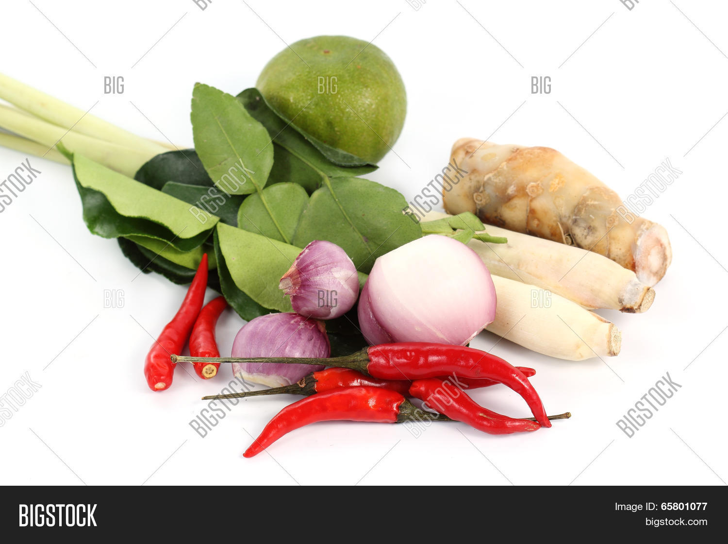 Ingredient Tomyam Set Image & Photo (Free Trial) | Bigstock