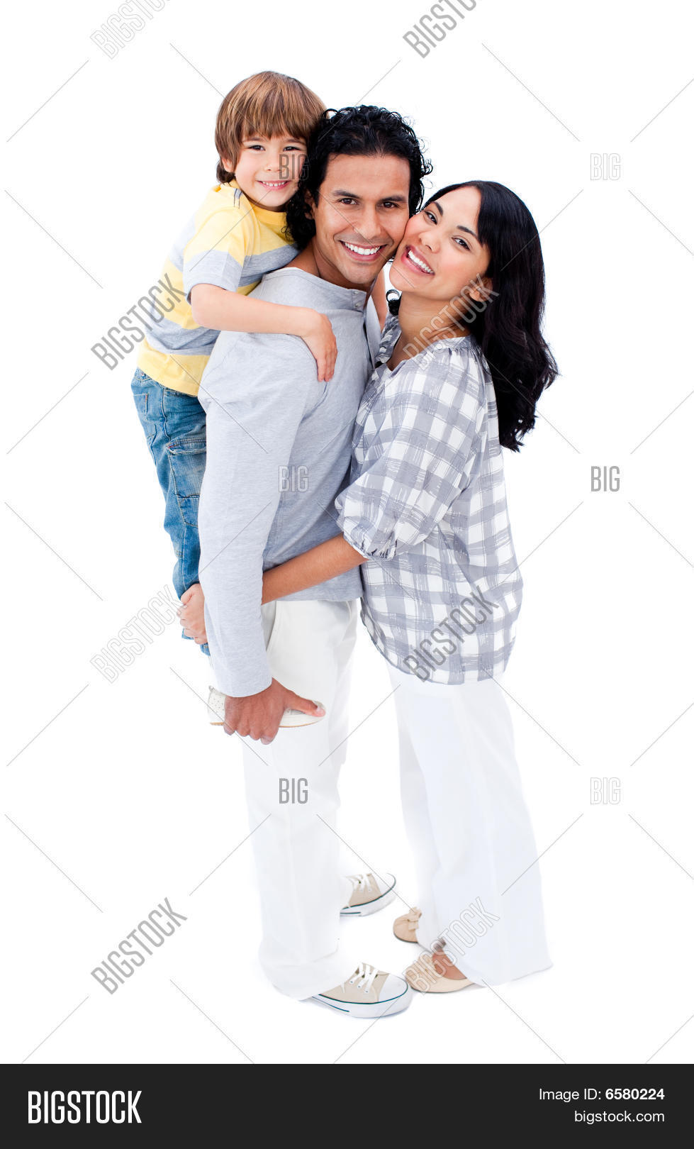 Joyful Family Hugging Image & Photo (Free Trial) | Bigstock