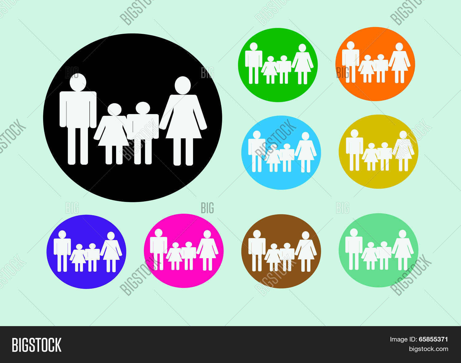 Pictograms People Man Vector & Photo (Free Trial) | Bigstock