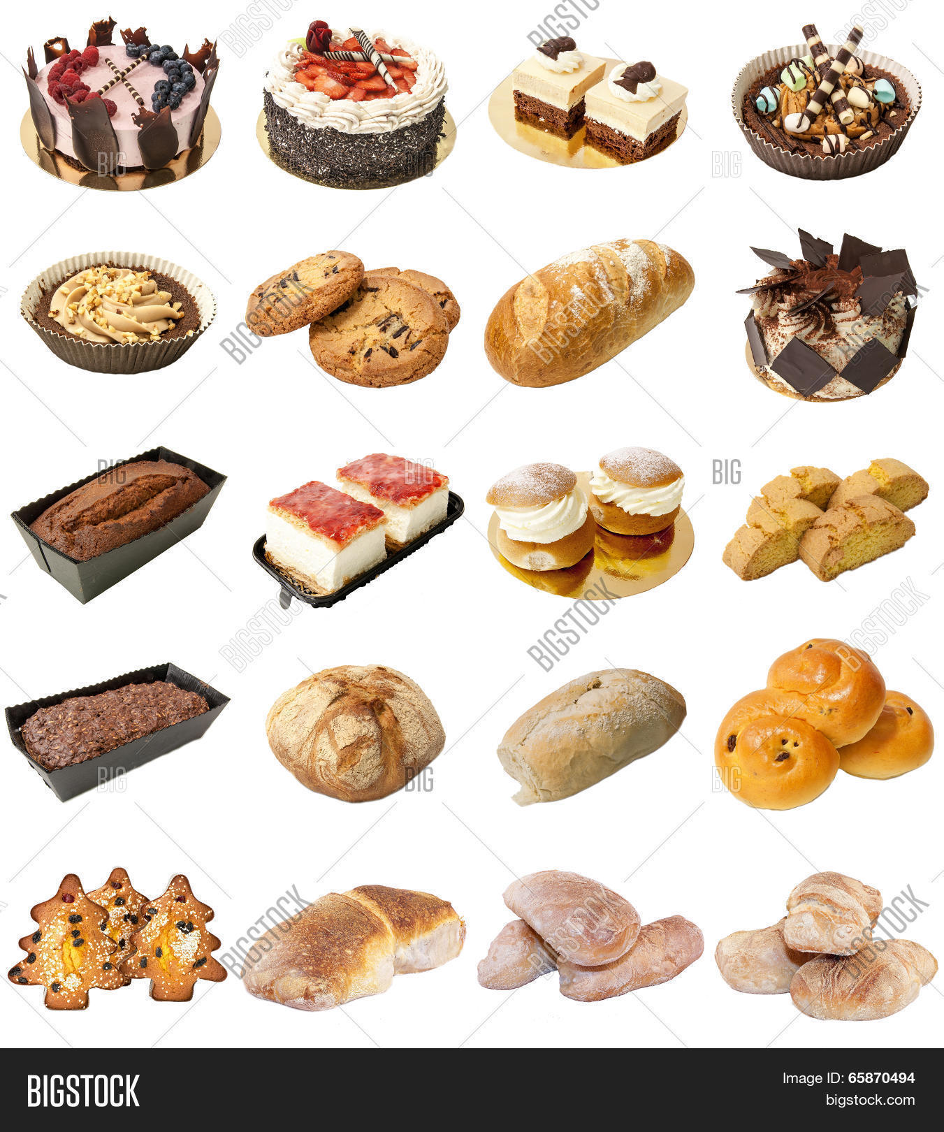 Bakery Mixed Products Image & Photo (Free Trial) | Bigstock