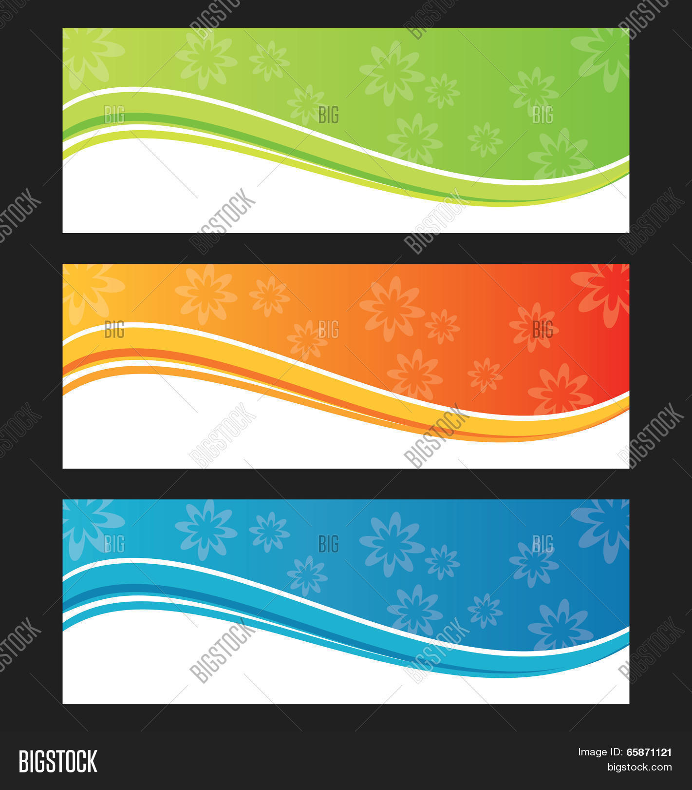 Set Wave Background Vector & Photo (Free Trial) | Bigstock
