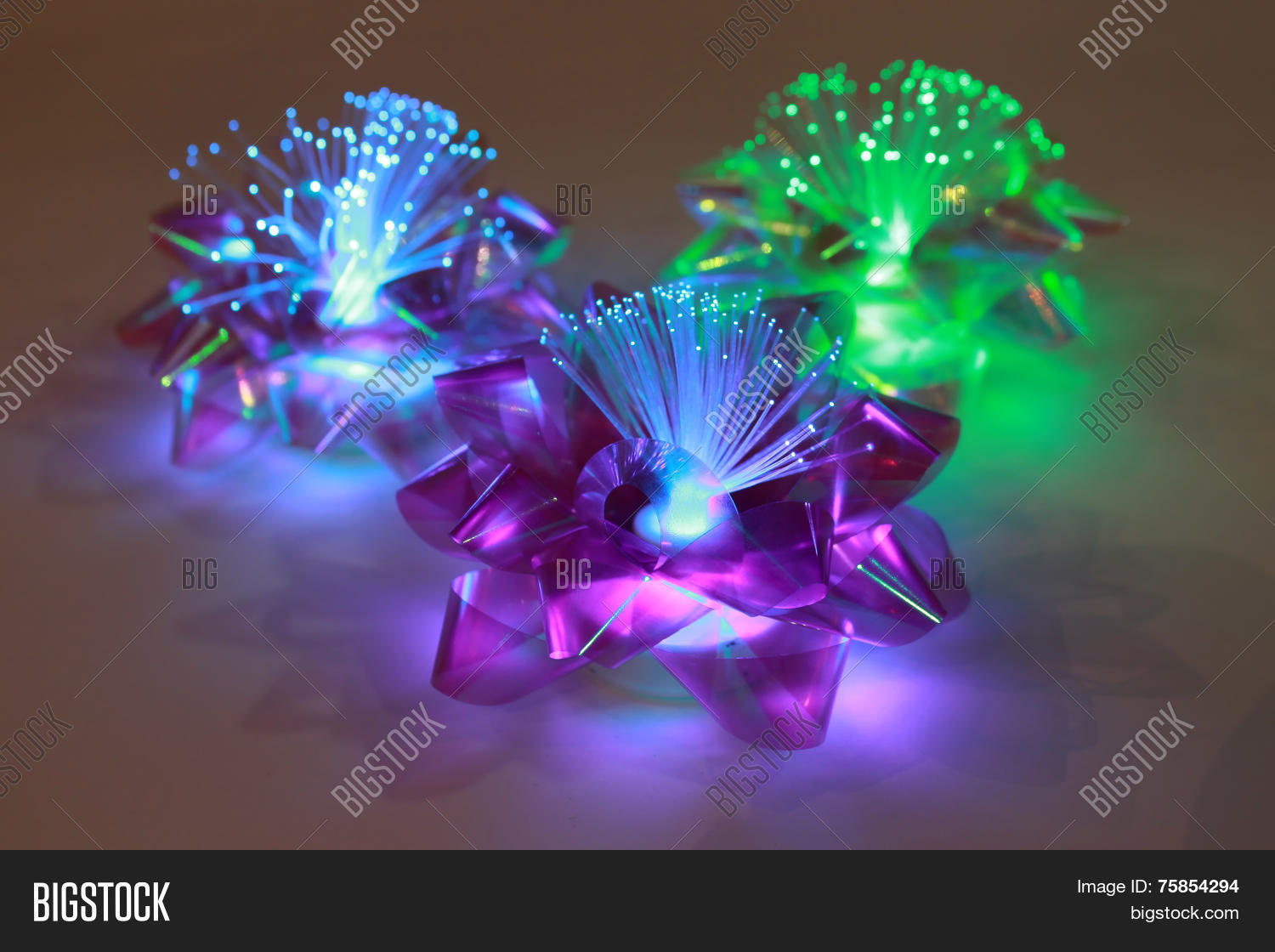 LED Christmas Bows Image & Photo (Free Trial) | Bigstock