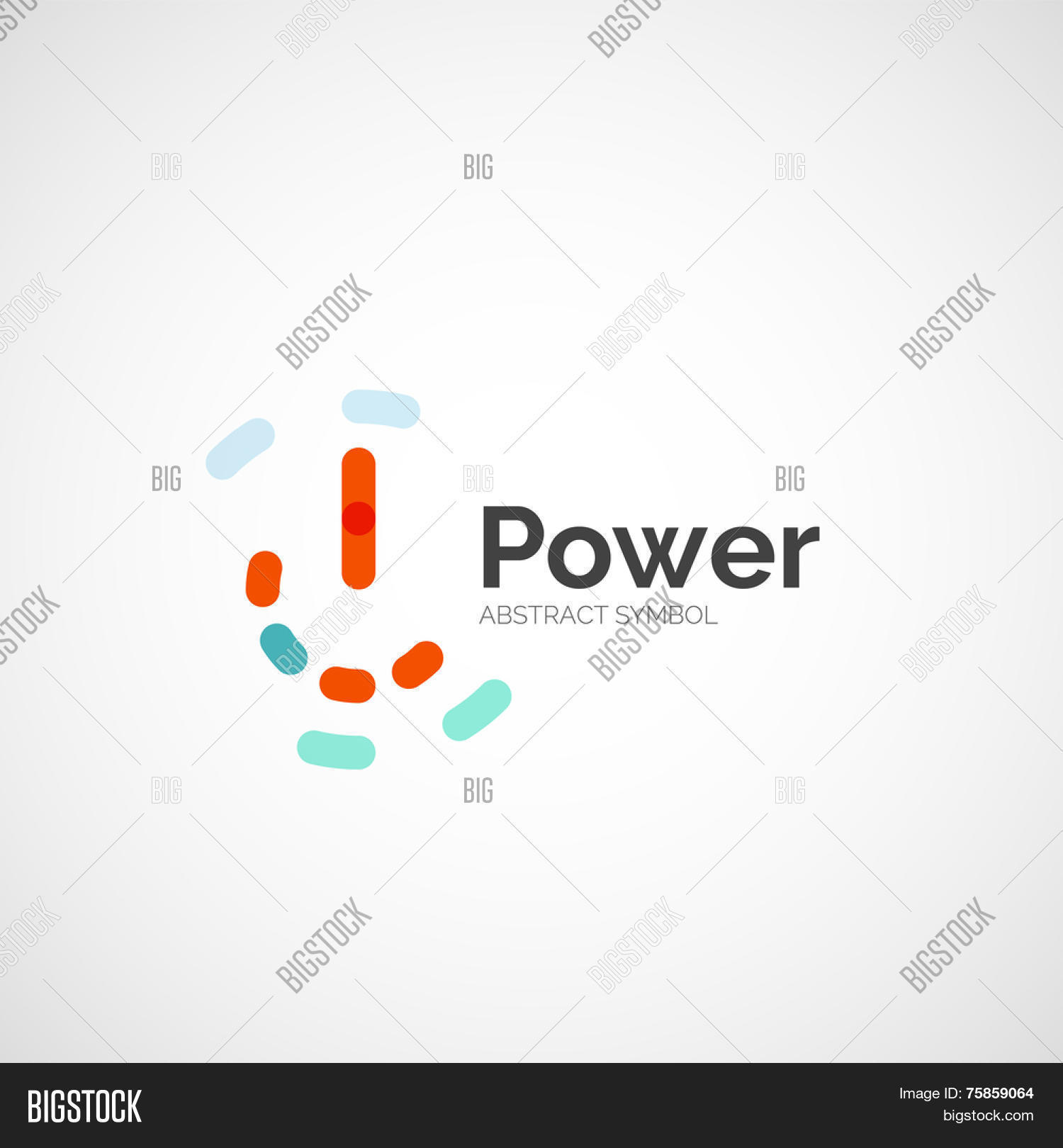 Power Button Logo Vector & Photo (Free Trial) | Bigstock