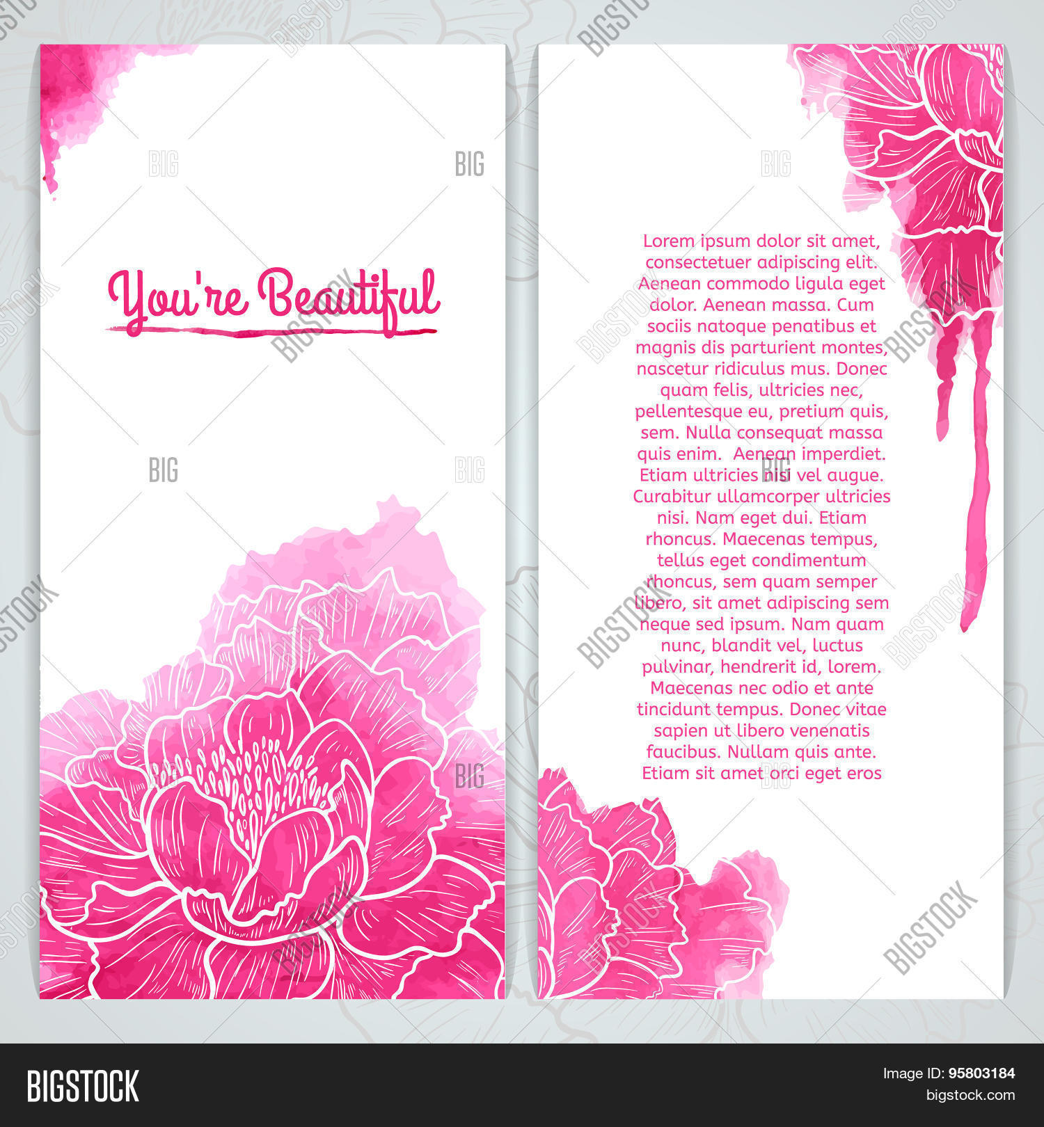 Vertical Greeting Vector & Photo (Free Trial) | Bigstock