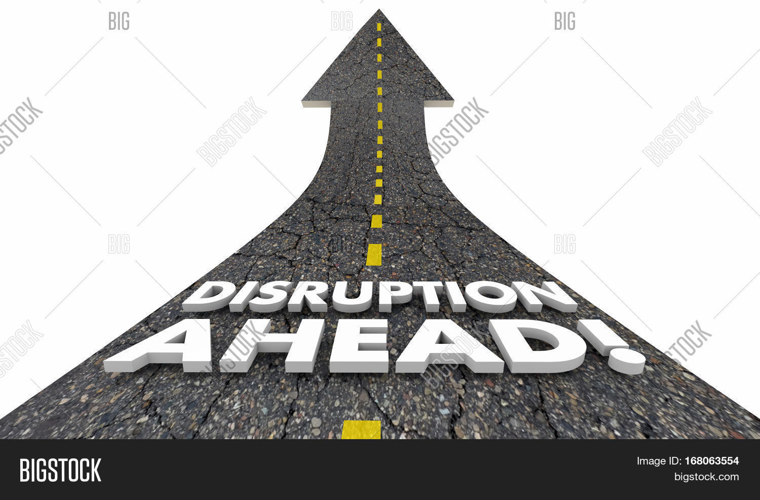 Disruption Ahead Image & Photo (Free Trial) | Bigstock