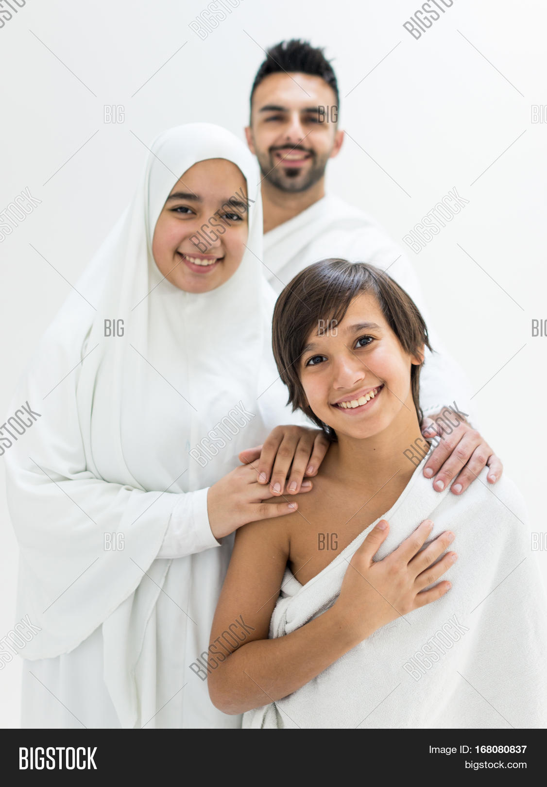 Muslim Family Posing Image & Photo (Free Trial) | Bigstock