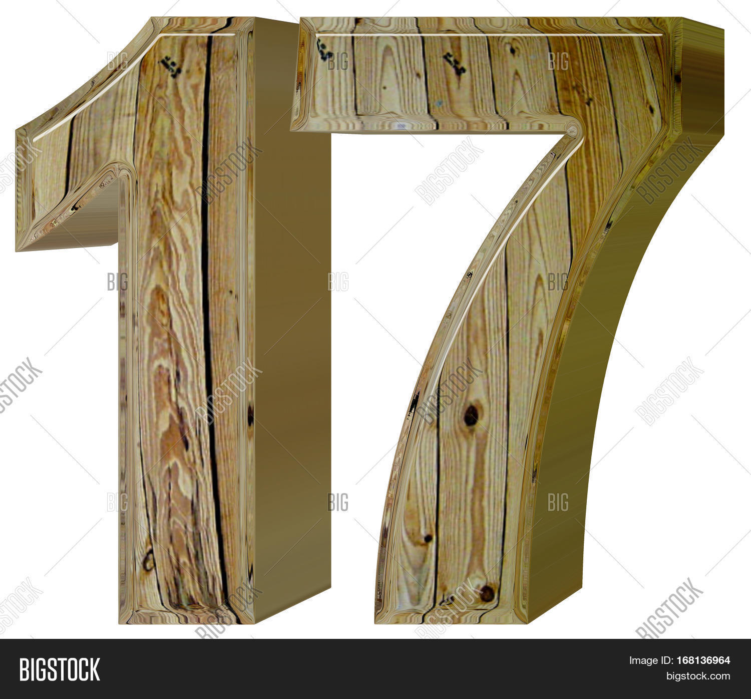 Numeral 17, Seventeen Image & Photo (Free Trial) | Bigstock
