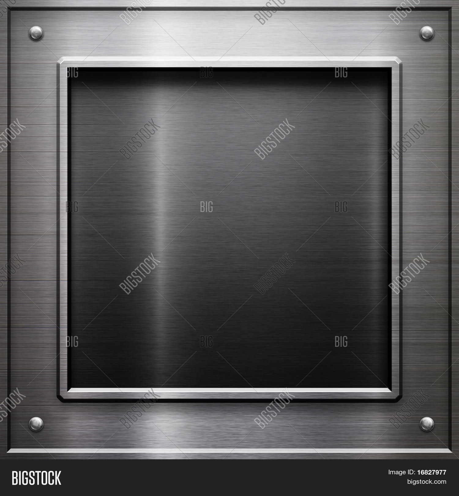 Metal Frame Background Image & Photo (Free Trial) | Bigstock