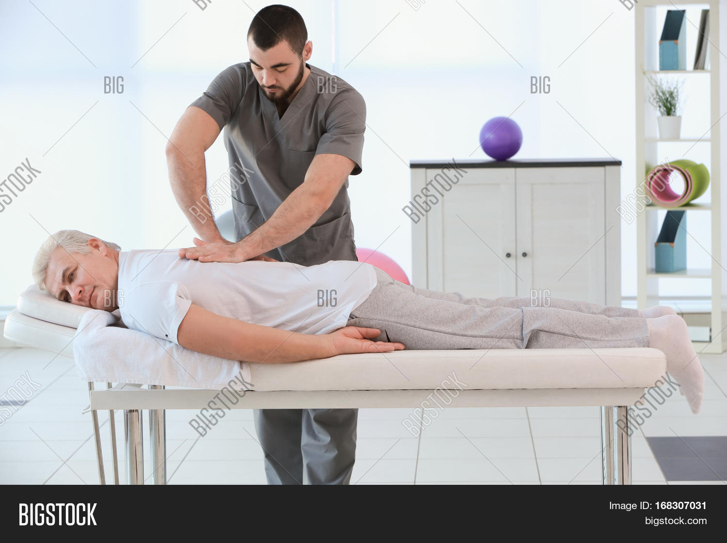 Physiotherapist Image & Photo (Free Trial) | Bigstock