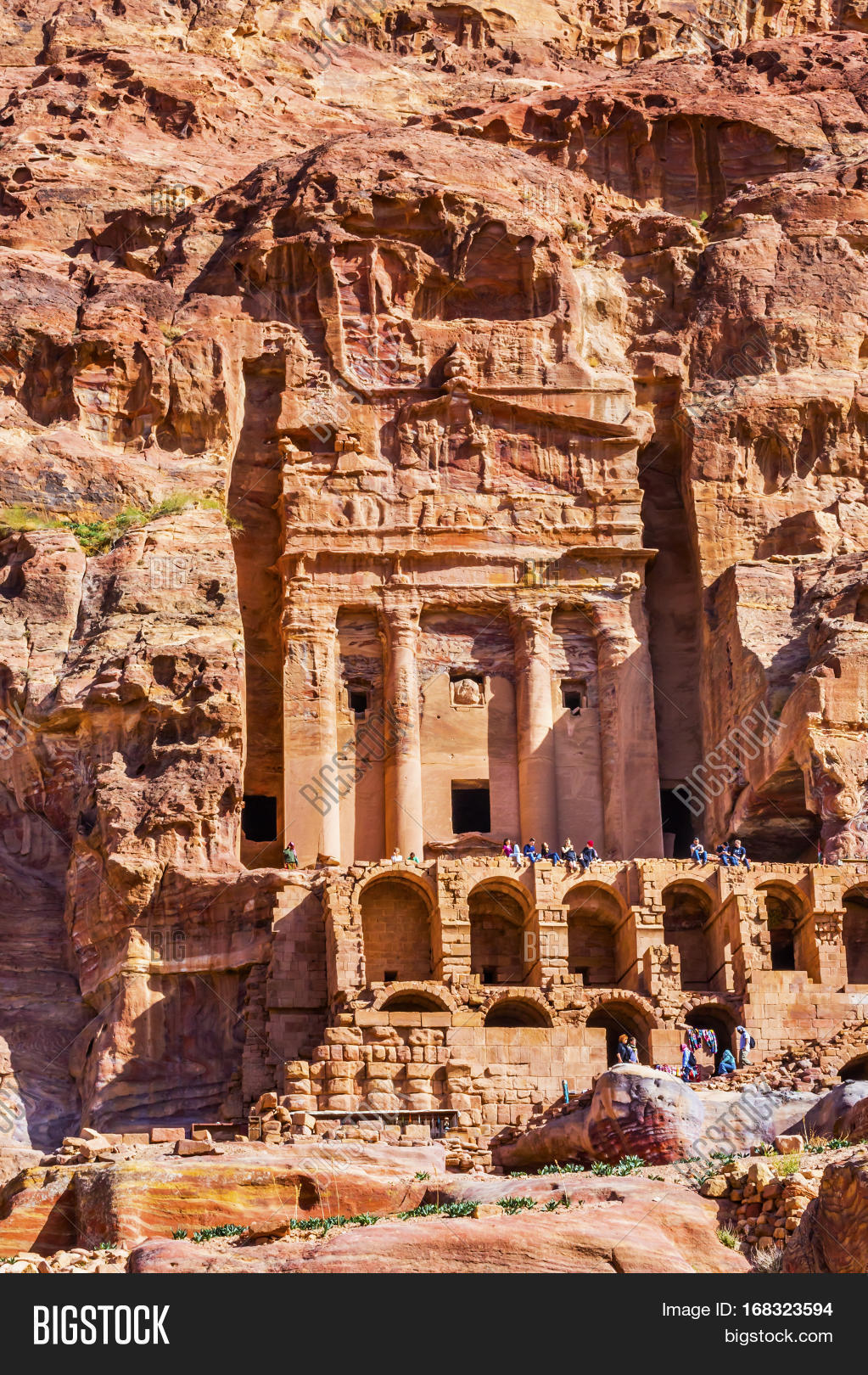 Rock Tomb Arch Image & Photo (Free Trial) | Bigstock