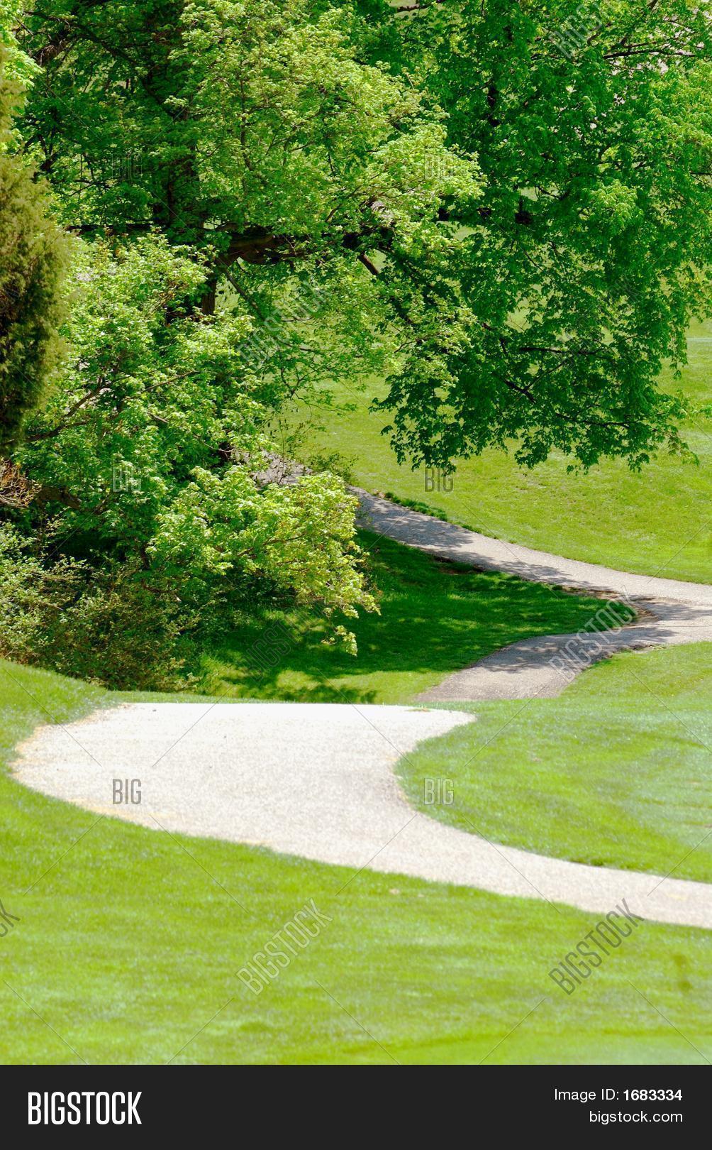 Winding Path Image & Photo (Free Trial) | Bigstock