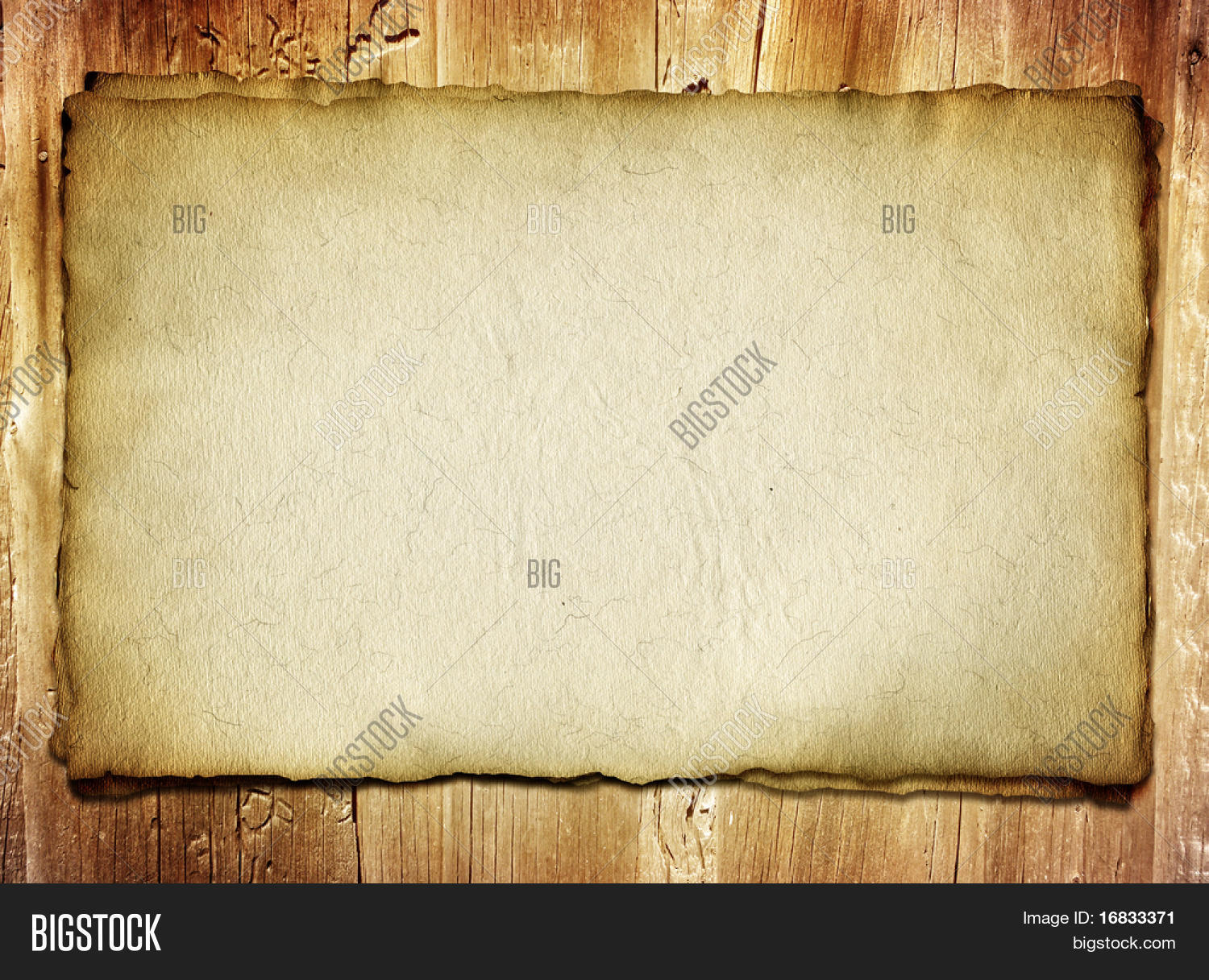Old Paper Map On Image & Photo (Free Trial) | Bigstock