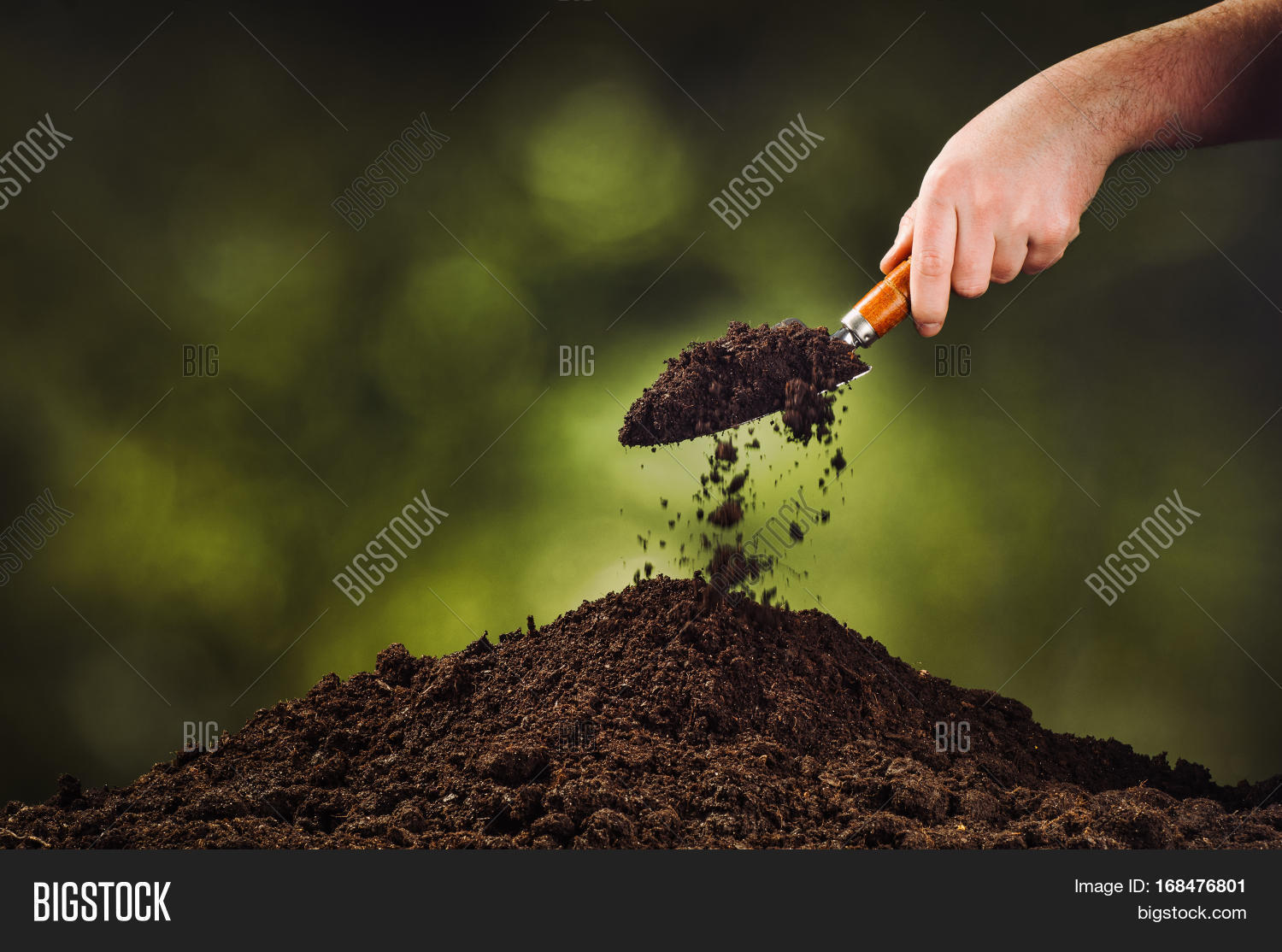 Hand Pouring Black Image & Photo (Free Trial) | Bigstock