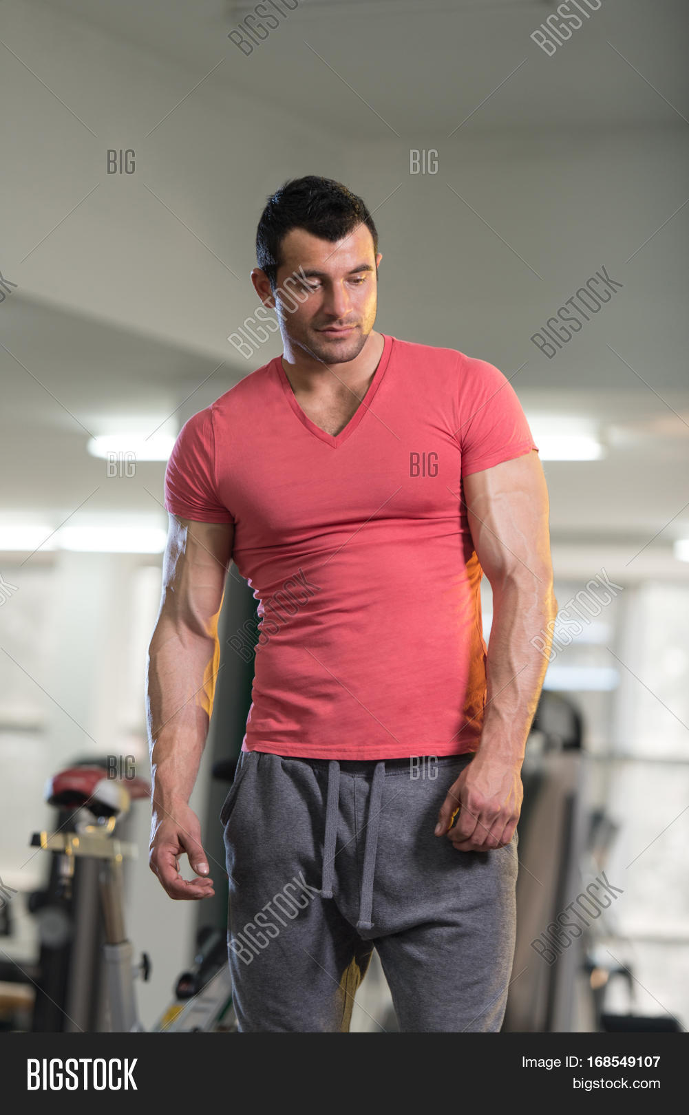 Portrait Muscle Man Image & Photo (Free Trial) | Bigstock