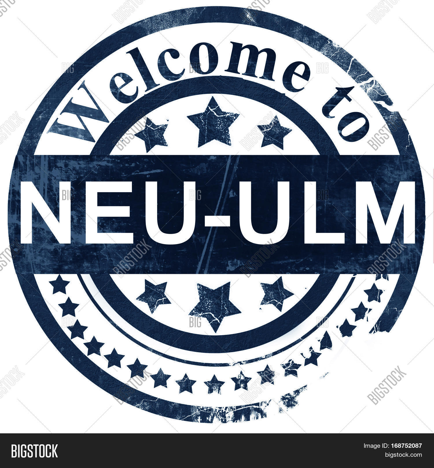 Neu-ulm Stamp On White Image & Photo (Free Trial) | Bigstock