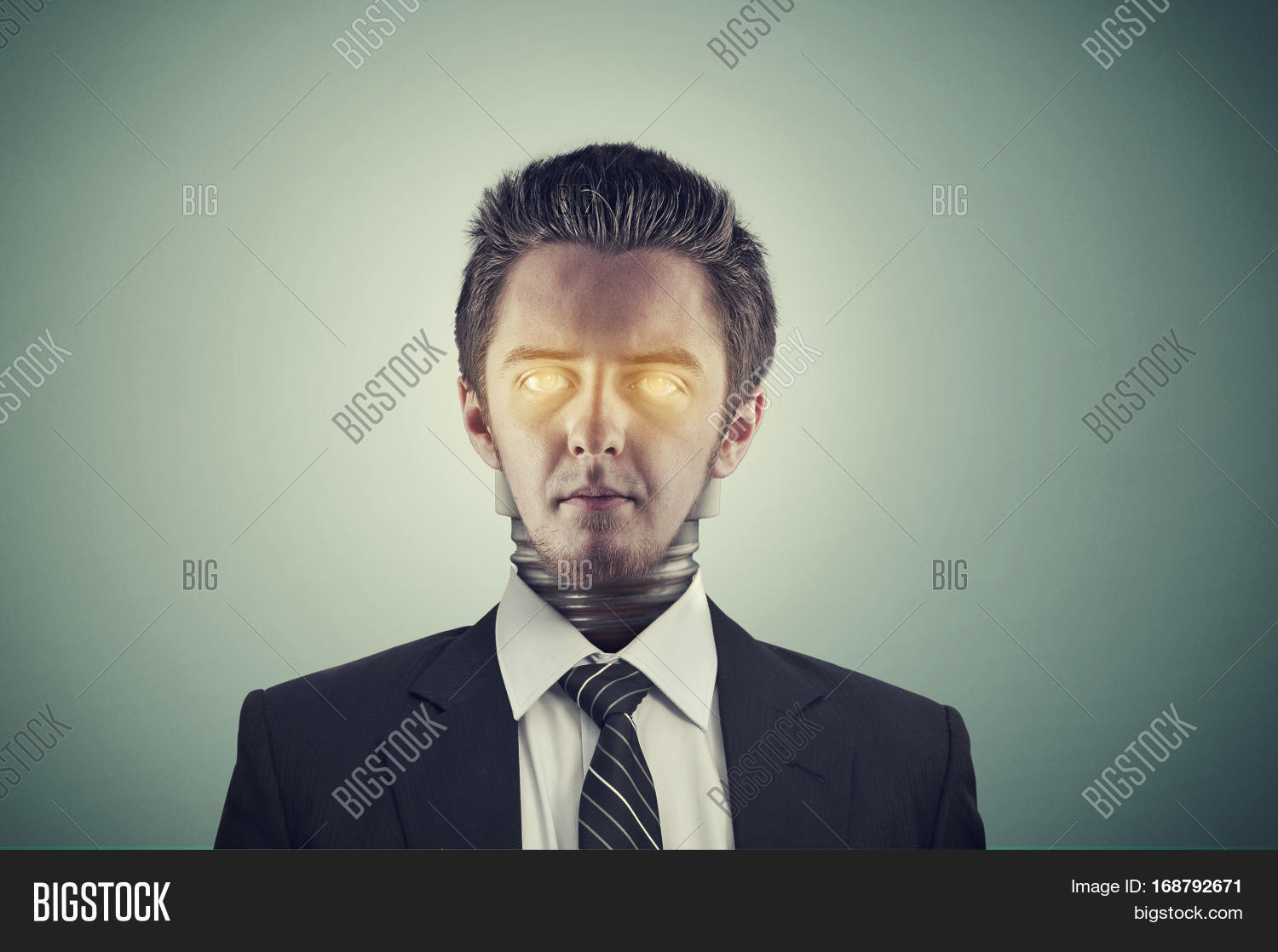 Business Man Lightbulb Image & Photo (Free Trial) | Bigstock