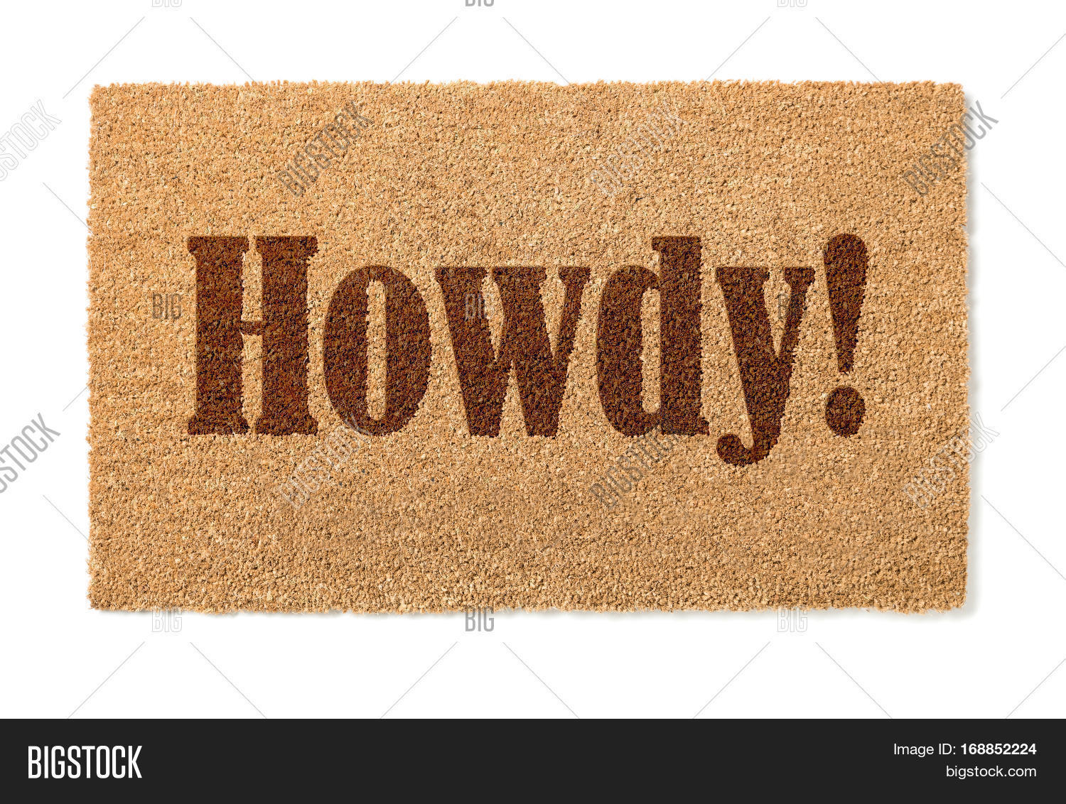 Howdy Welcome Mat Image & Photo (Free Trial) | Bigstock