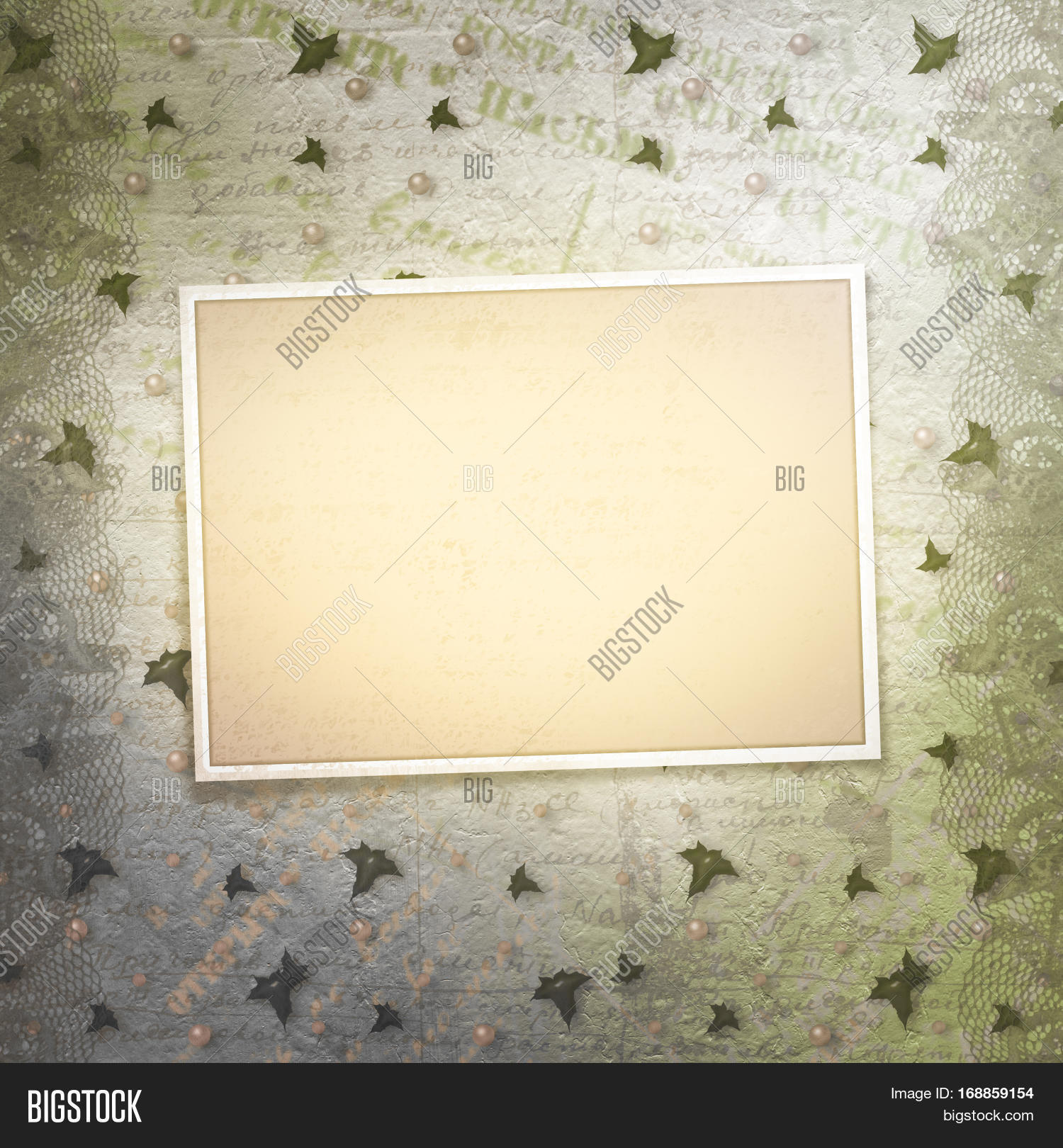 Old Paper Photo Frame Image & Photo (Free Trial) | Bigstock