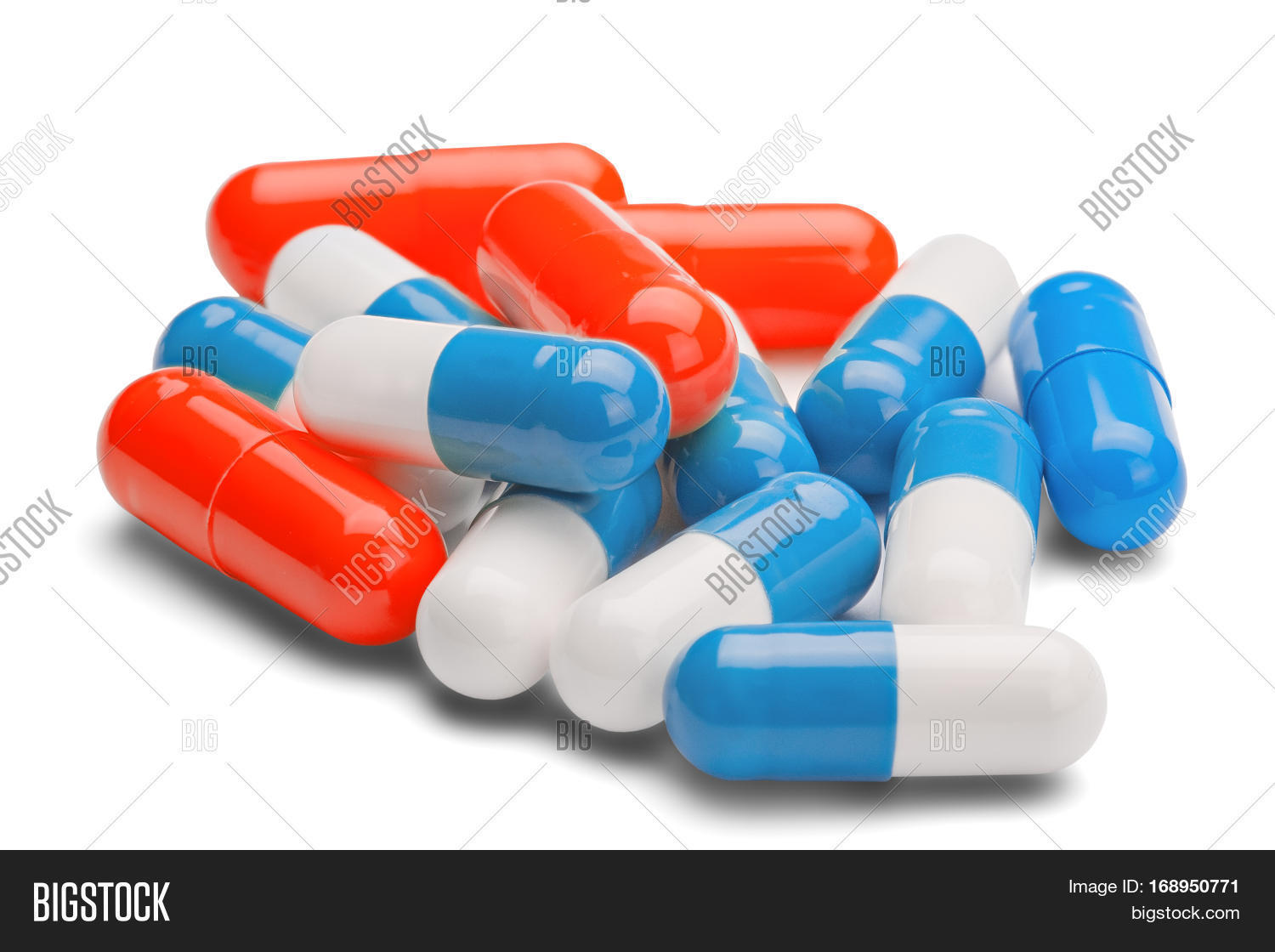 Medicine Red Blue Image & Photo (Free Trial) | Bigstock