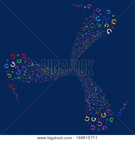 Rotate Fireworks Vector & Photo (Free Trial) | Bigstock