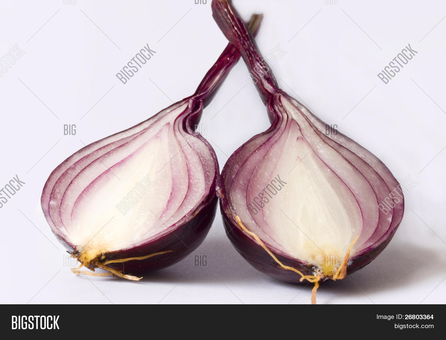 Two Parts Onion Image & Photo (Free Trial) | Bigstock