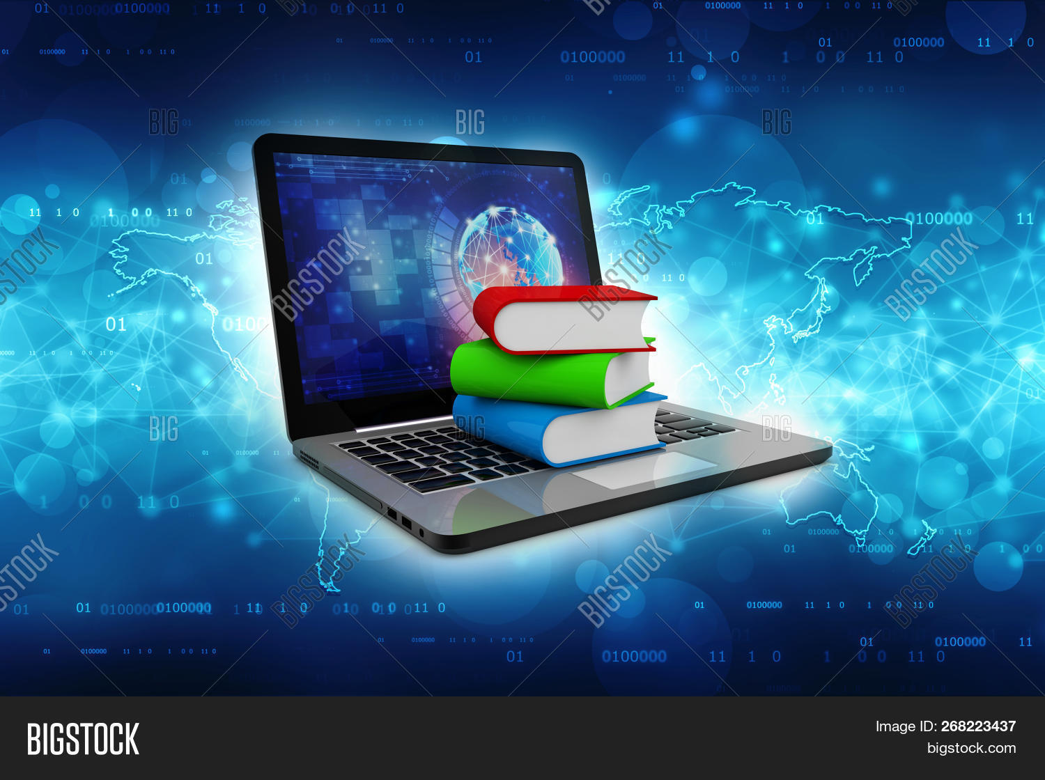 Digital Library Online Image & Photo (Free Trial) | Bigstock