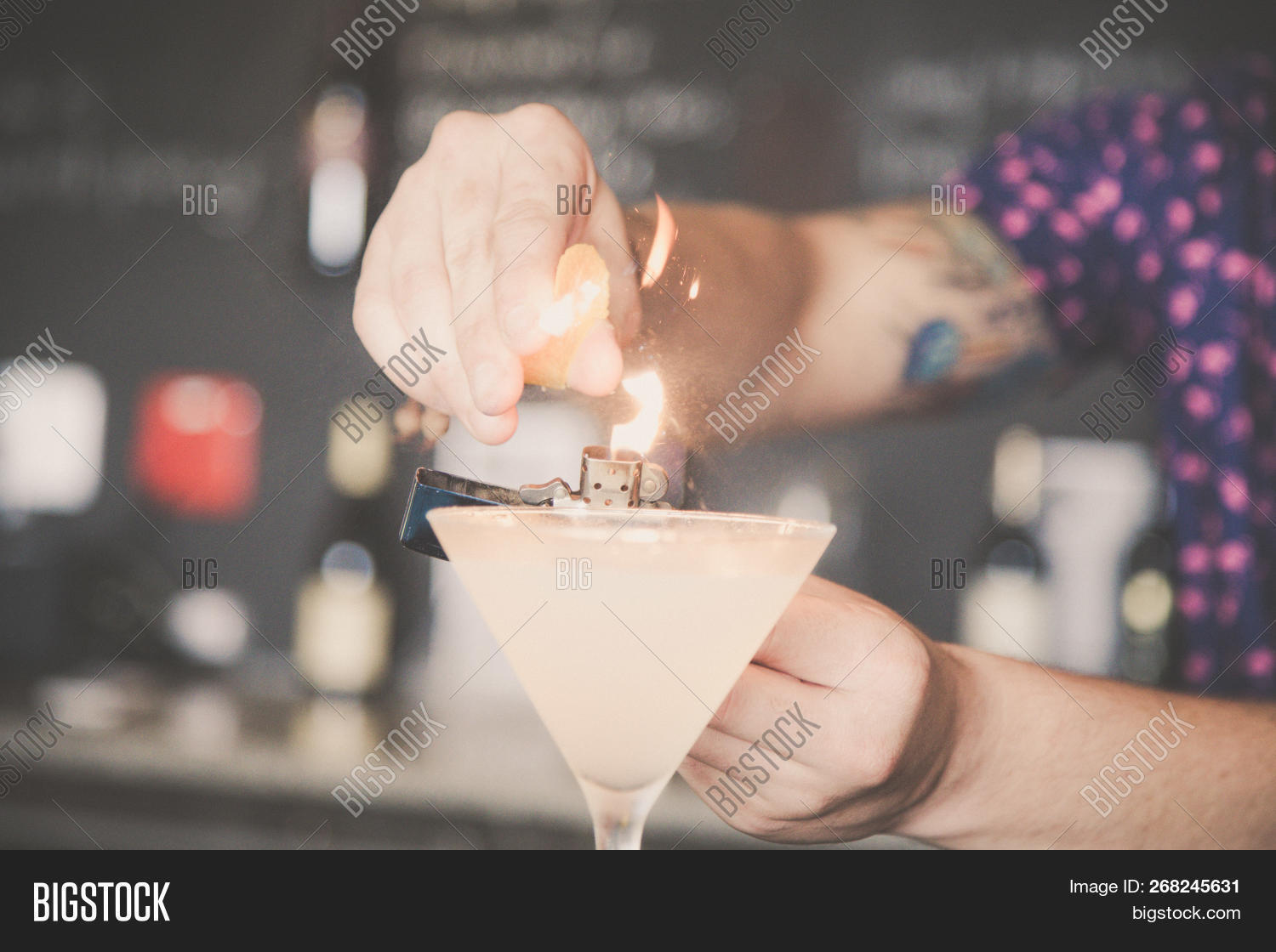Bartender Mixing, Image & Photo (Free Trial) | Bigstock