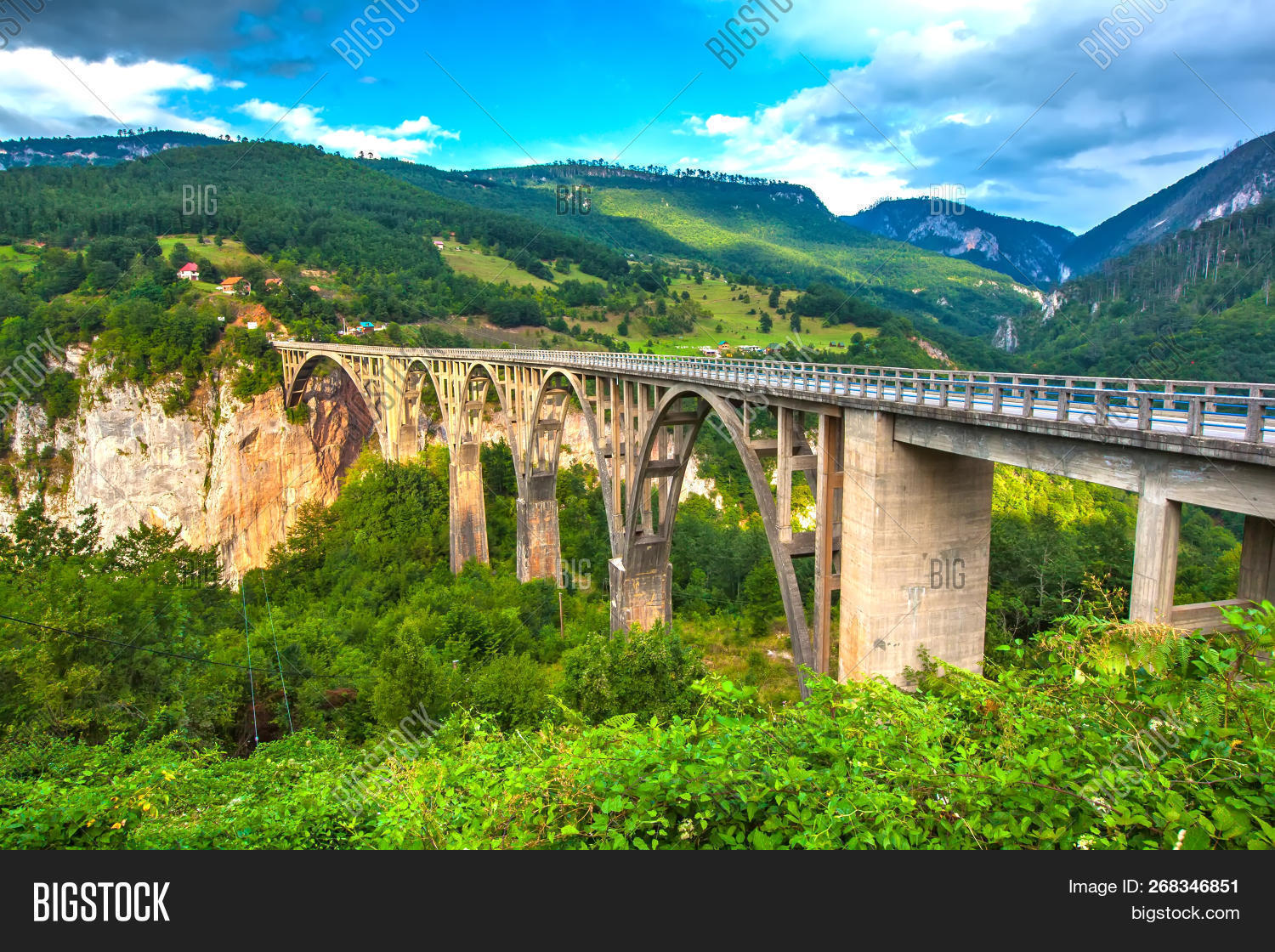 Beautiful Stone Bridge Image & Photo (Free Trial) | Bigstock