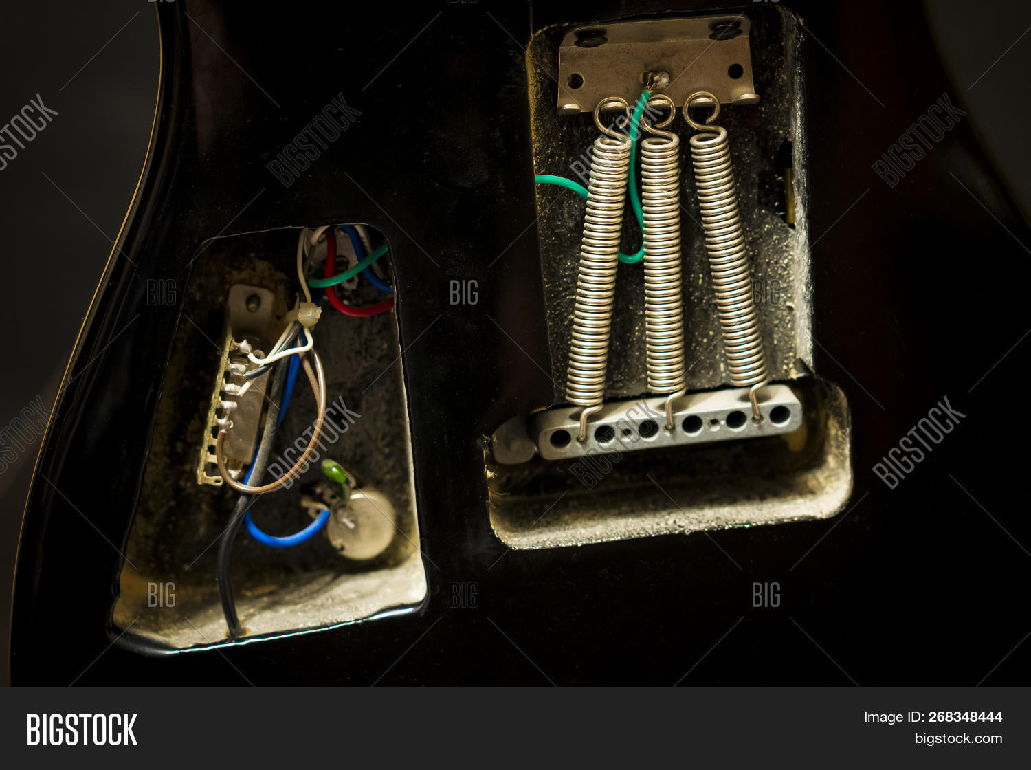 Guitar Pickup. Springs Image & Photo (Free Trial) | Bigstock