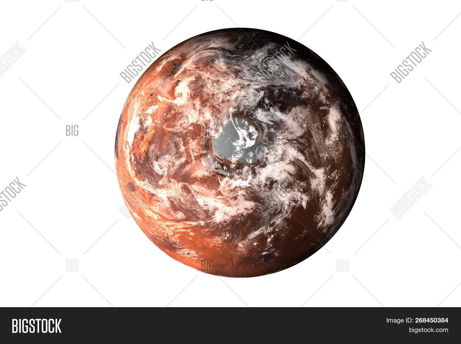 Planet Mars Atmosphere Image & Photo (Free Trial) | Bigstock