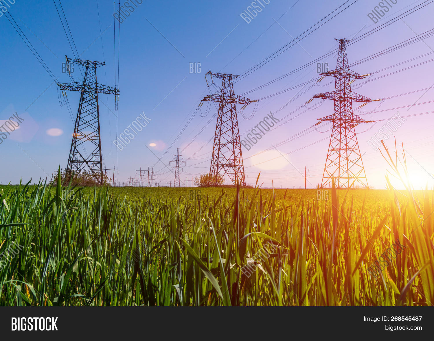 High-voltage Power Image & Photo (Free Trial) | Bigstock