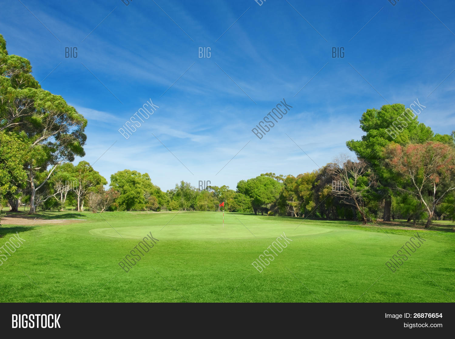 Beautiful Golf Course Image & Photo (Free Trial) | Bigstock