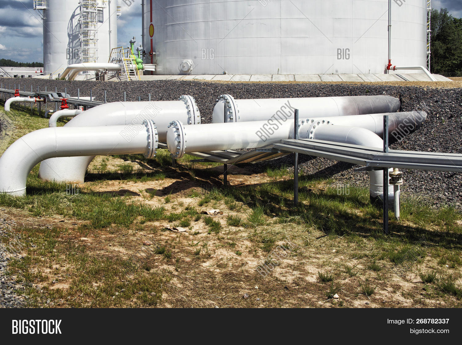 Steel Fuel Pipes Image & Photo (Free Trial) | Bigstock