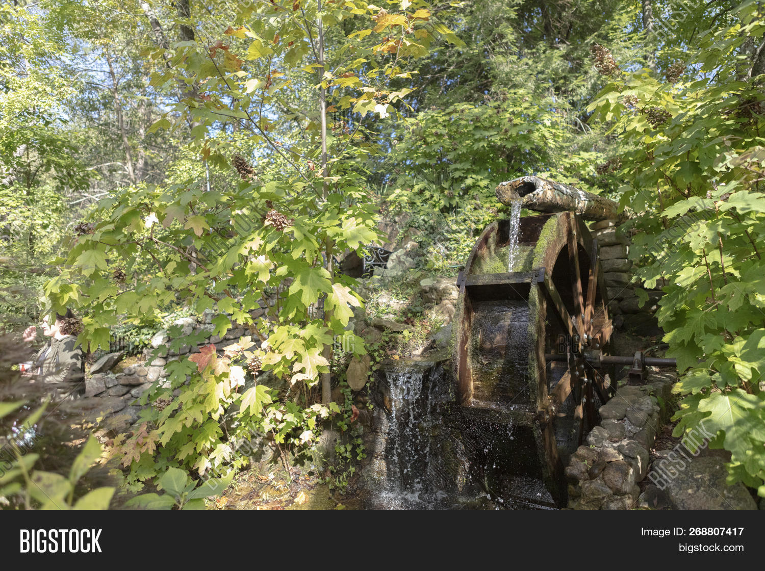 Waterwheel Rock City Image & Photo (Free Trial) | Bigstock