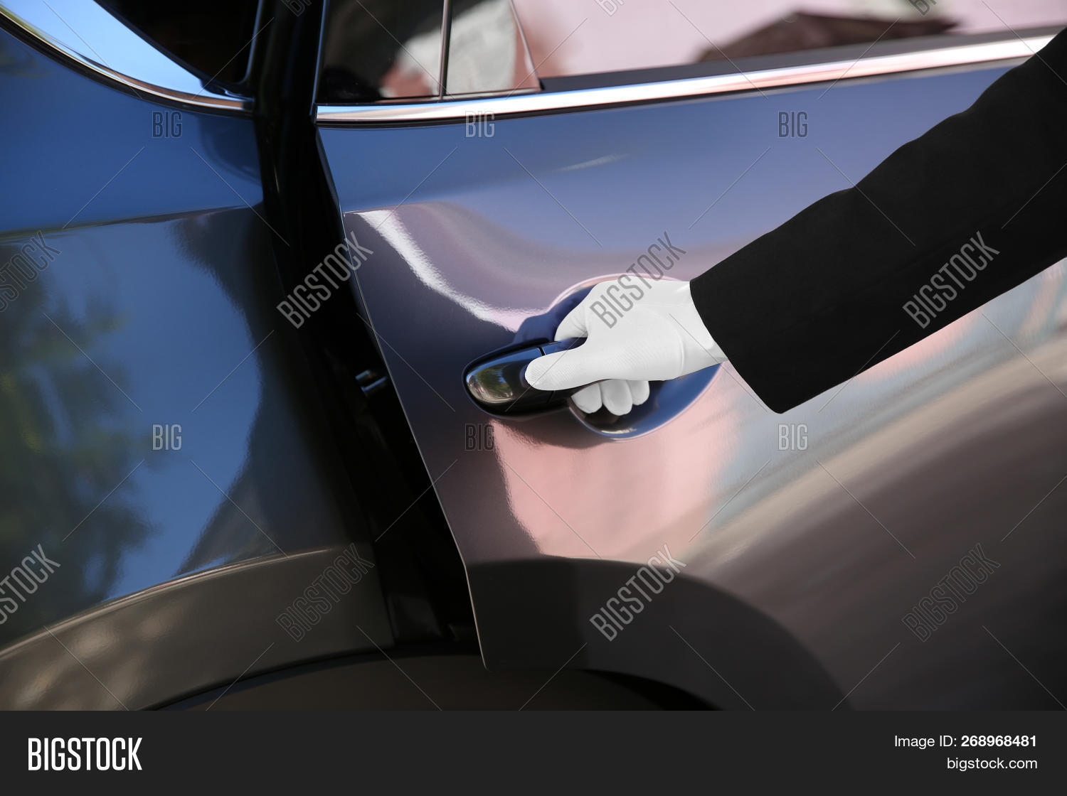 Driver Opening Car Image & Photo (Free Trial) | Bigstock