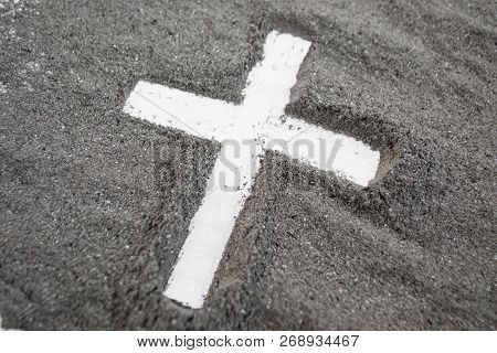 Cross Made Ashes, Ash Image & Photo (Free Trial) | Bigstock