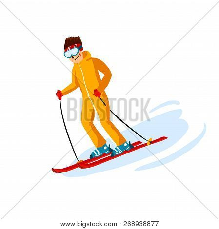 Freestyle Skiing Cartoon