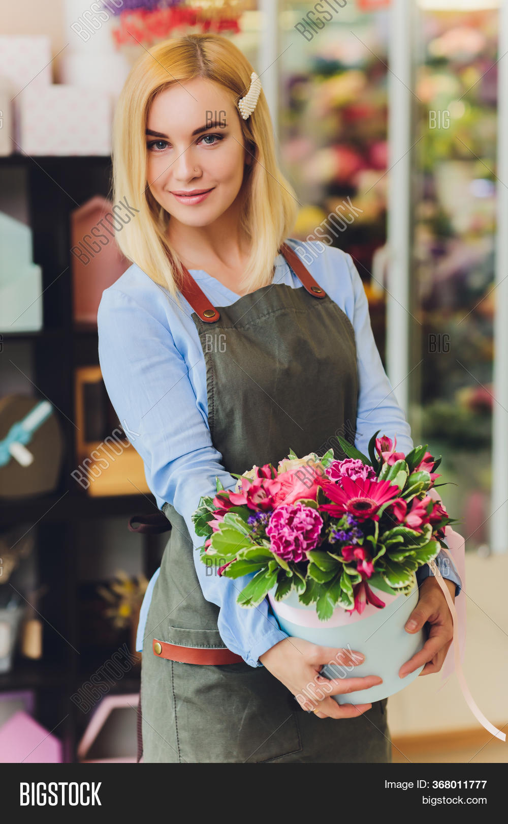 Female Sales Assistant Image & Photo (Free Trial) | Bigstock