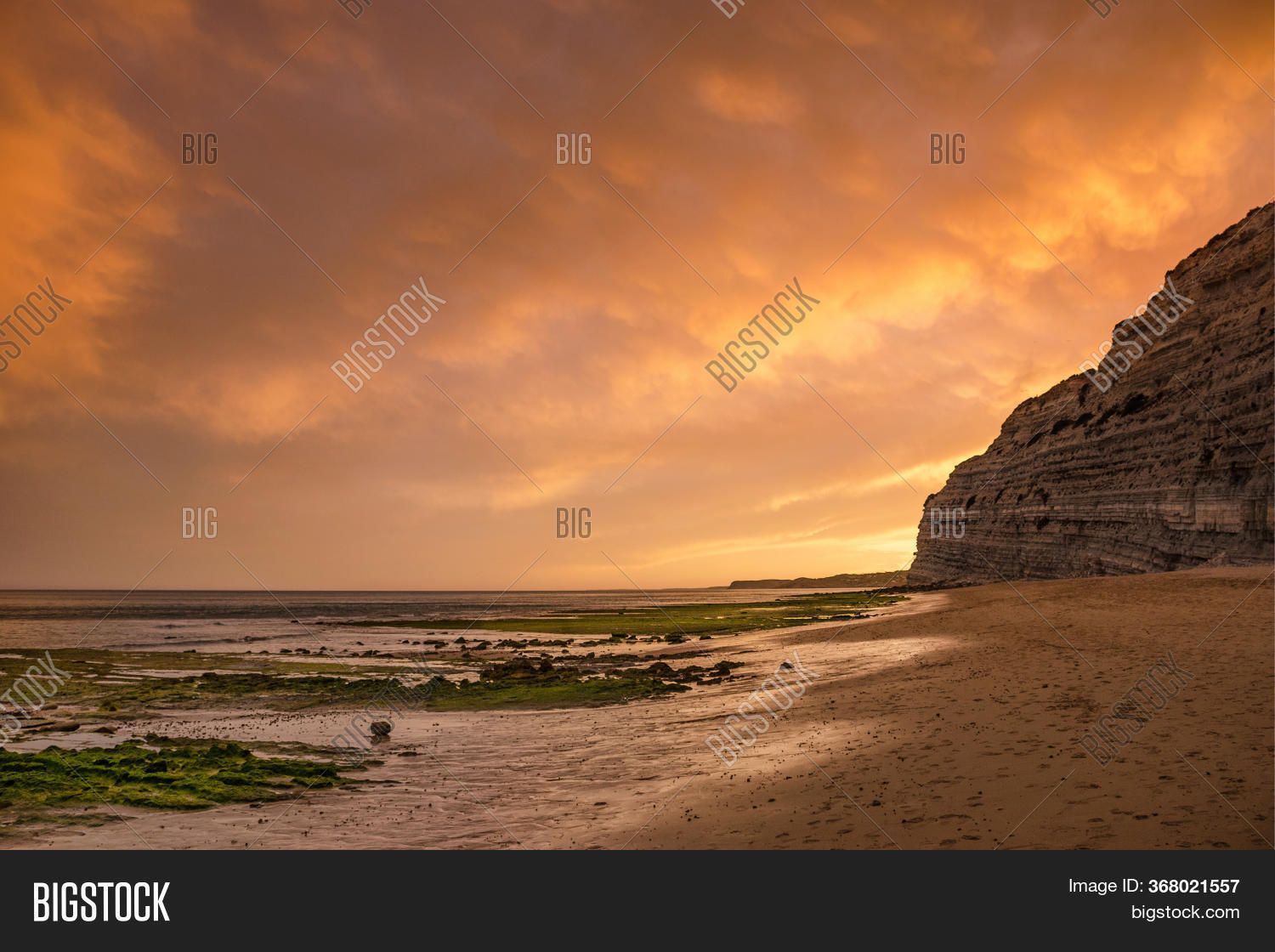 Flanked By Tall Cliffs Image & Photo (Free Trial) | Bigstock