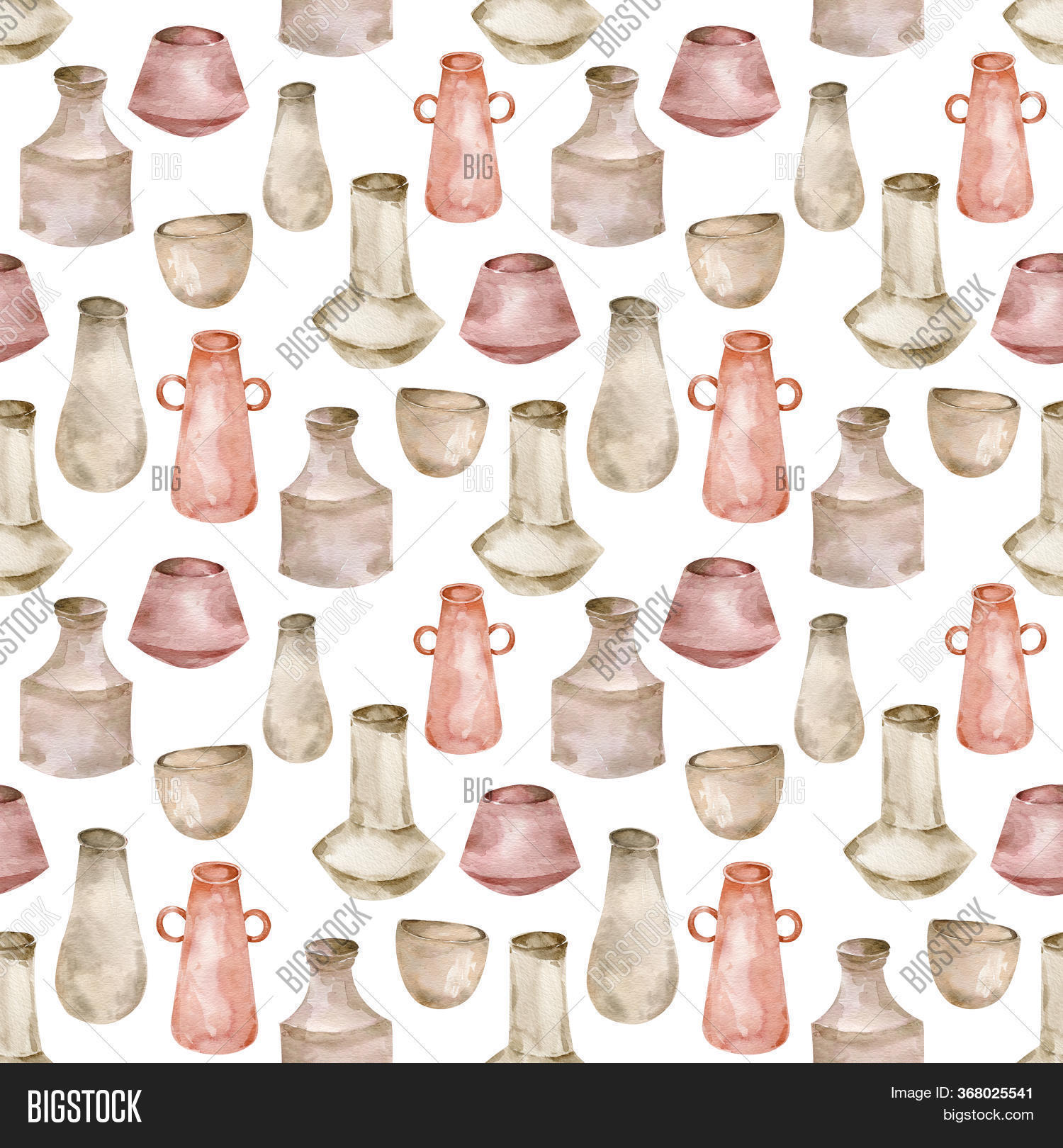 Pottery Seamless Image & Photo (Free Trial) | Bigstock